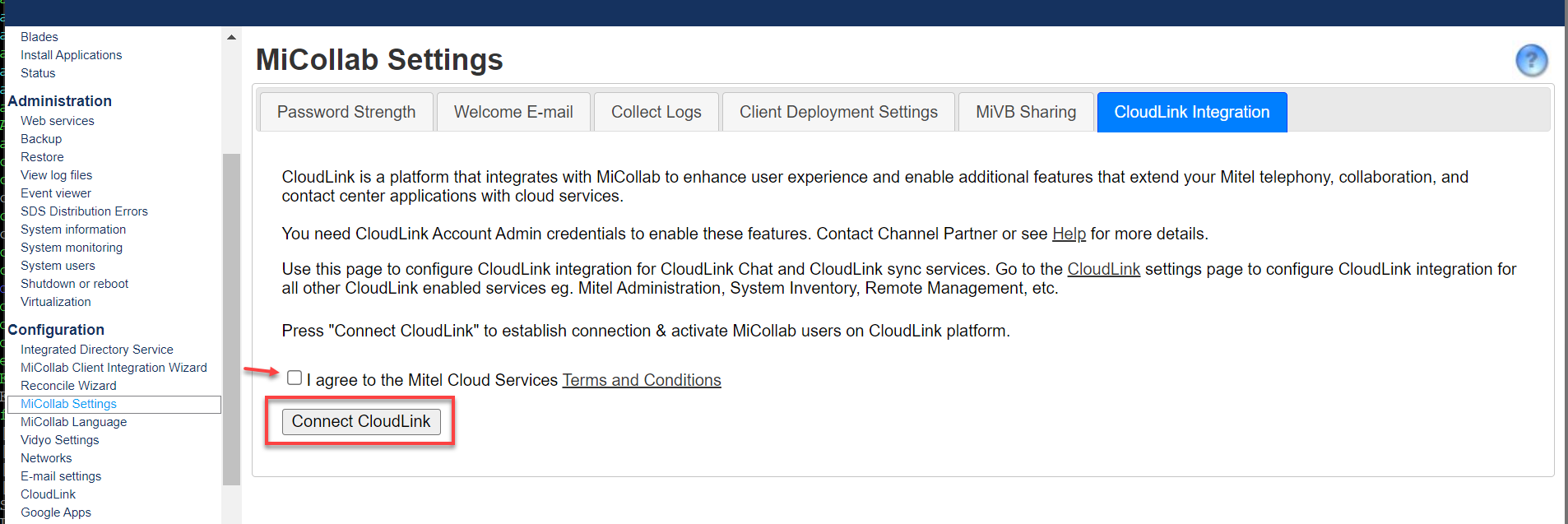 CloudLink Integration
